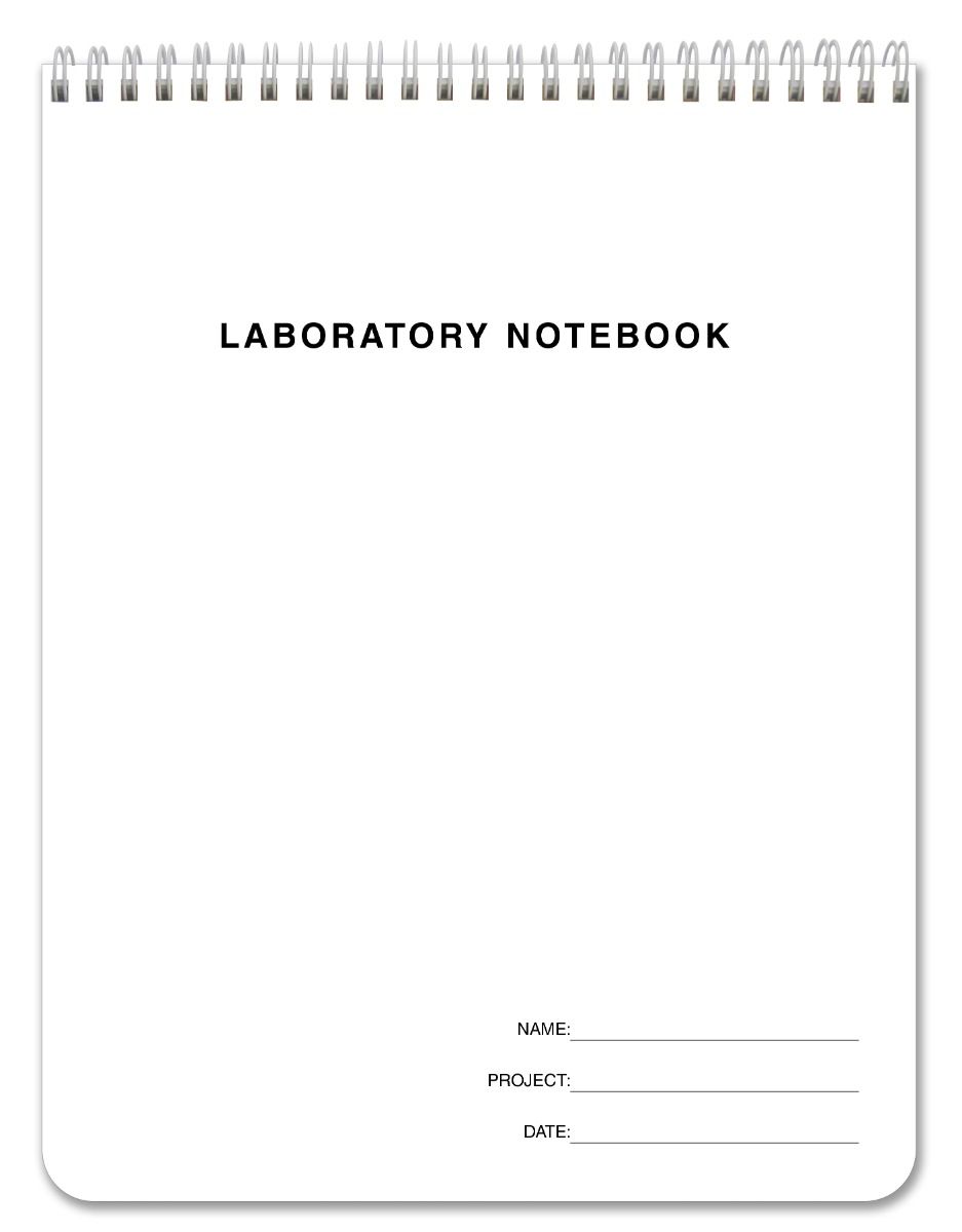 Laboratory Lab Notebooks - Student Laboratory Lab Notebook - Top Bound ...