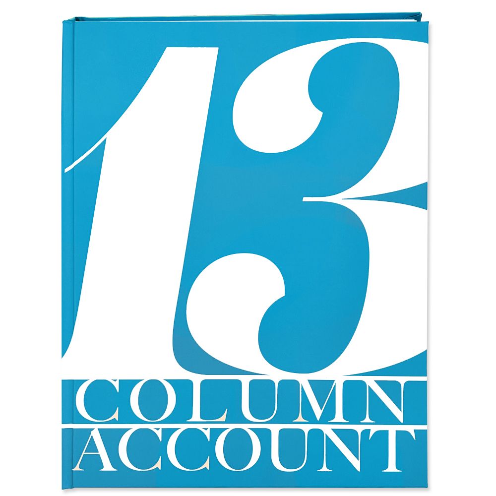 13 Column Ledger Book/Account Book/Accounting Ledger/Notebook (Thirteen ...