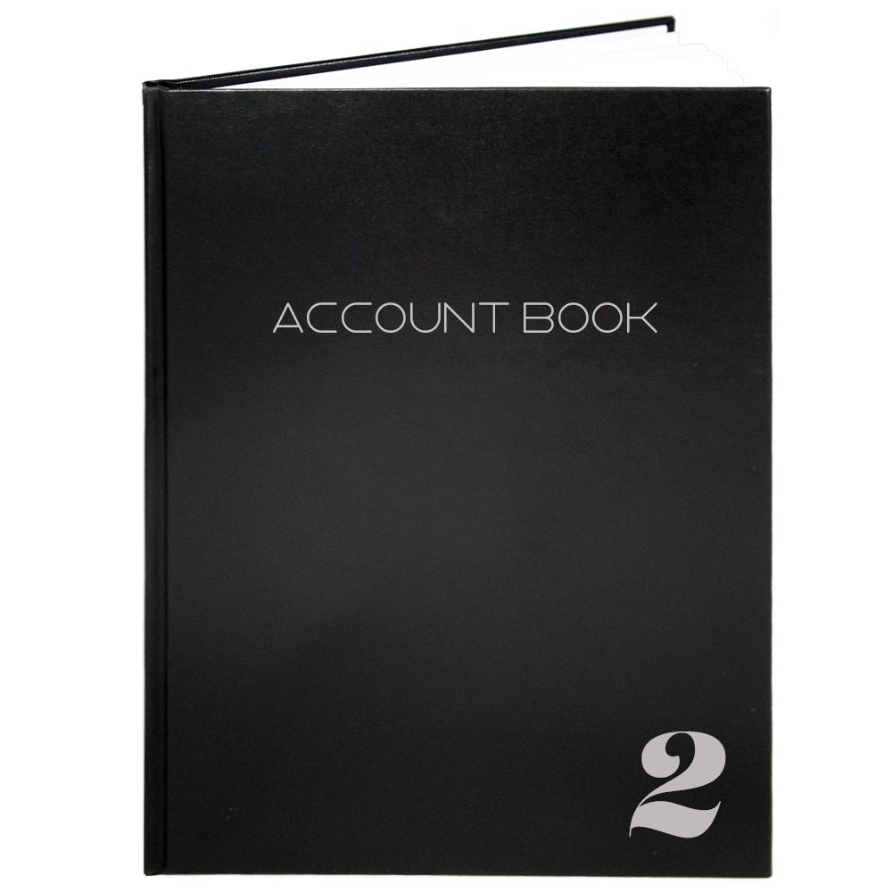 BookFactory 2 Column Ledger Book/Account Book/Accounting Ledger ...