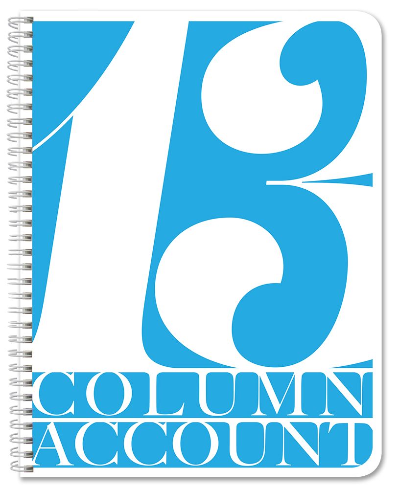 13 Column Account Book / Accounting Ledger