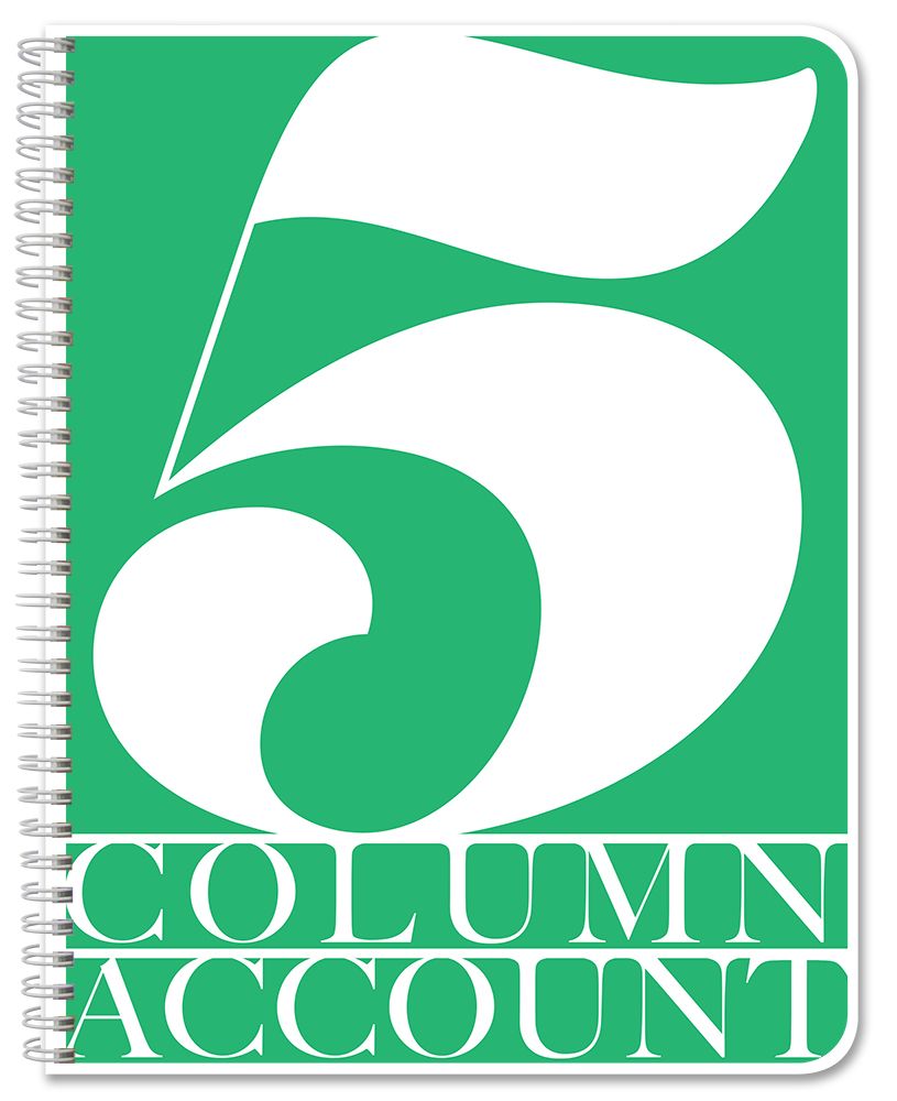 5 Column Ledger Book/Account Book/Accounting Ledger/Notebook (Five ...