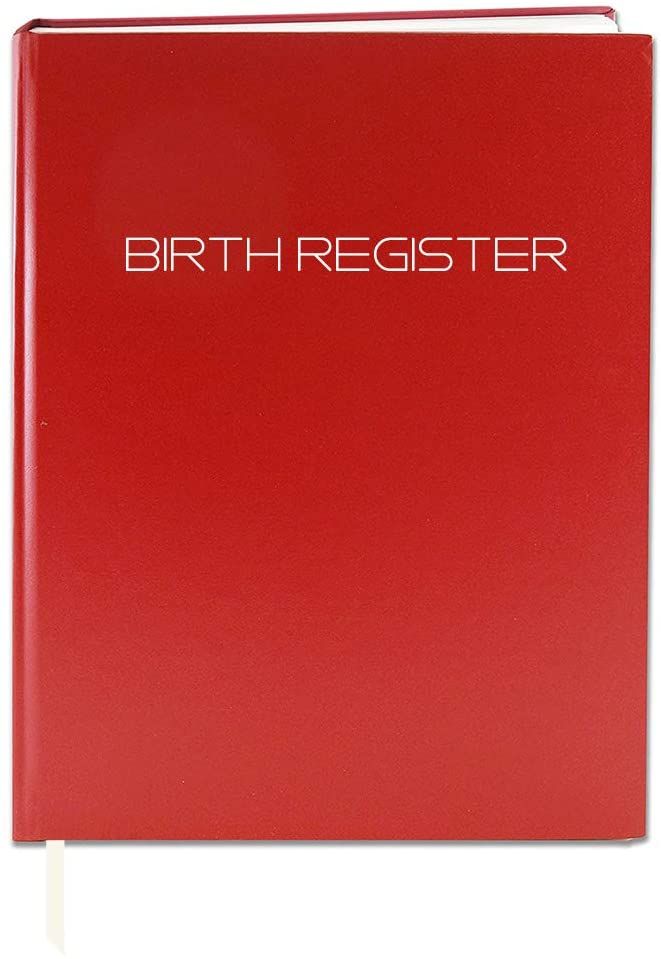 BookFactory Birth Register/Birth Registration Log Book/Logbook ...