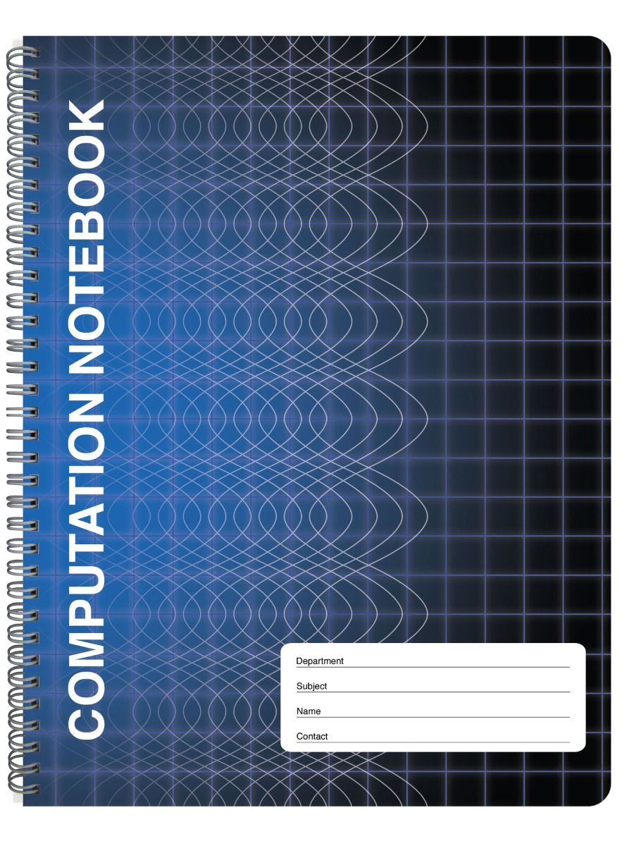BookFactory Computation Notebook - Scientific Grid Pages, 2 Page Counts ...