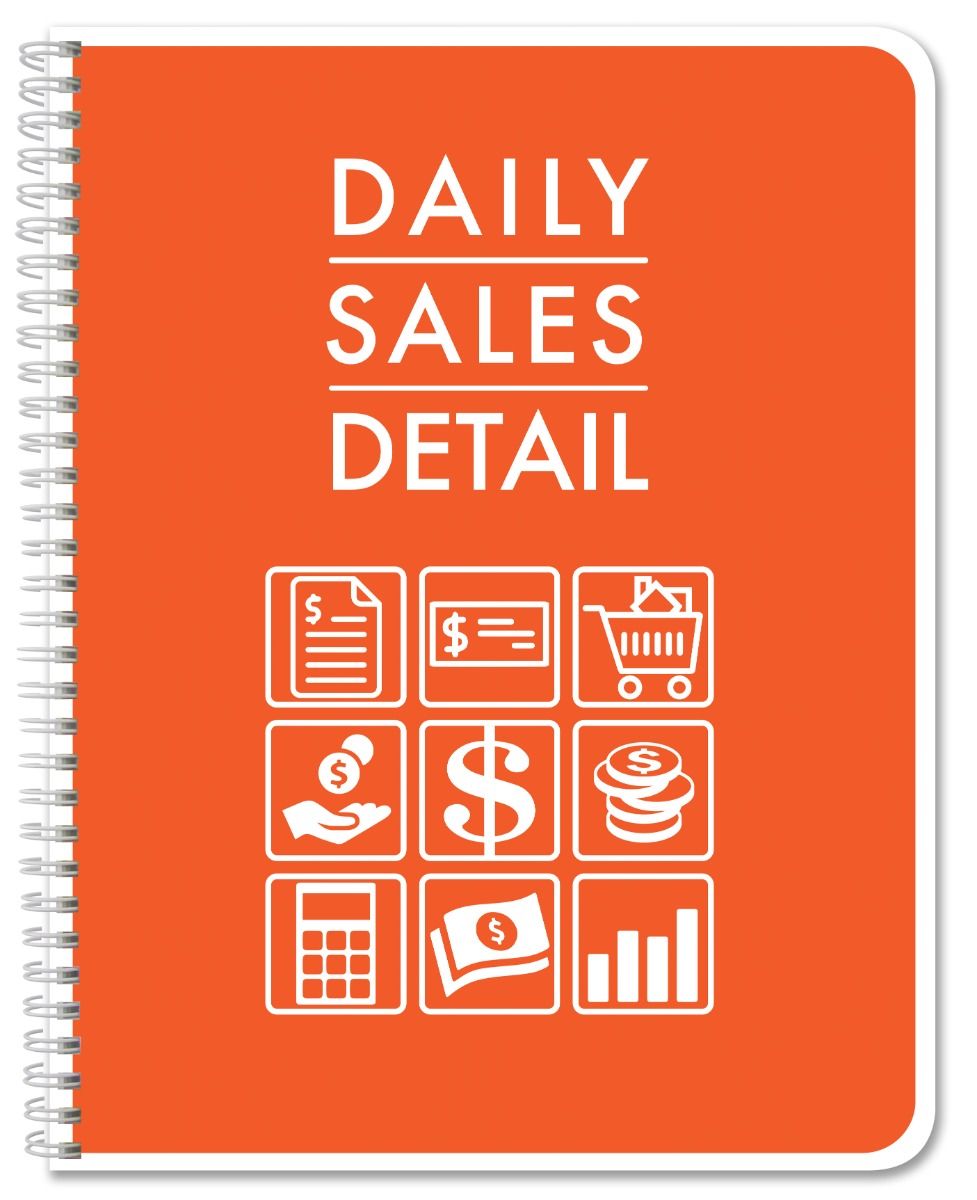 Daily Sales Detail Log Book/Order Log Book/Daily Customer Sales Detail ...