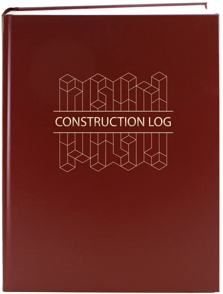 BookFactory Construction Daily Activity Log Book/Construction LogBook ...