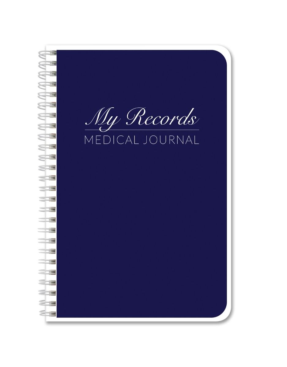 BookFactory Personal Medical Journal - Wire-O, 100 Pages, Page Size 6 ...