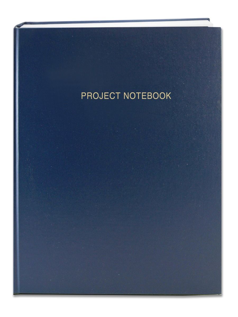 BookFactory Project Notebook Section Sewn Hardbound - 1/4" Grid Pages ...