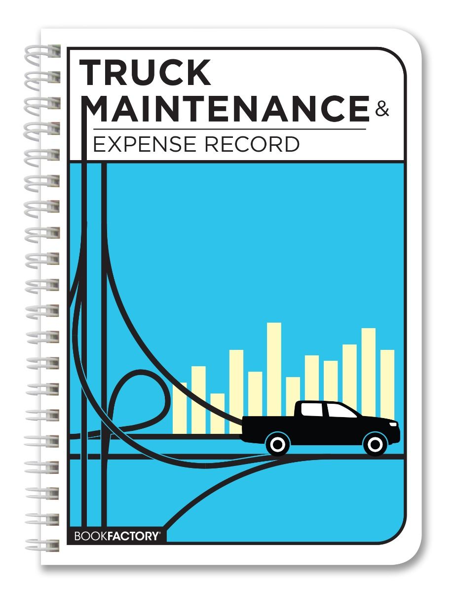 BookFactory Truck Maintenance and Expense Record Book/Truck Maintenance ...