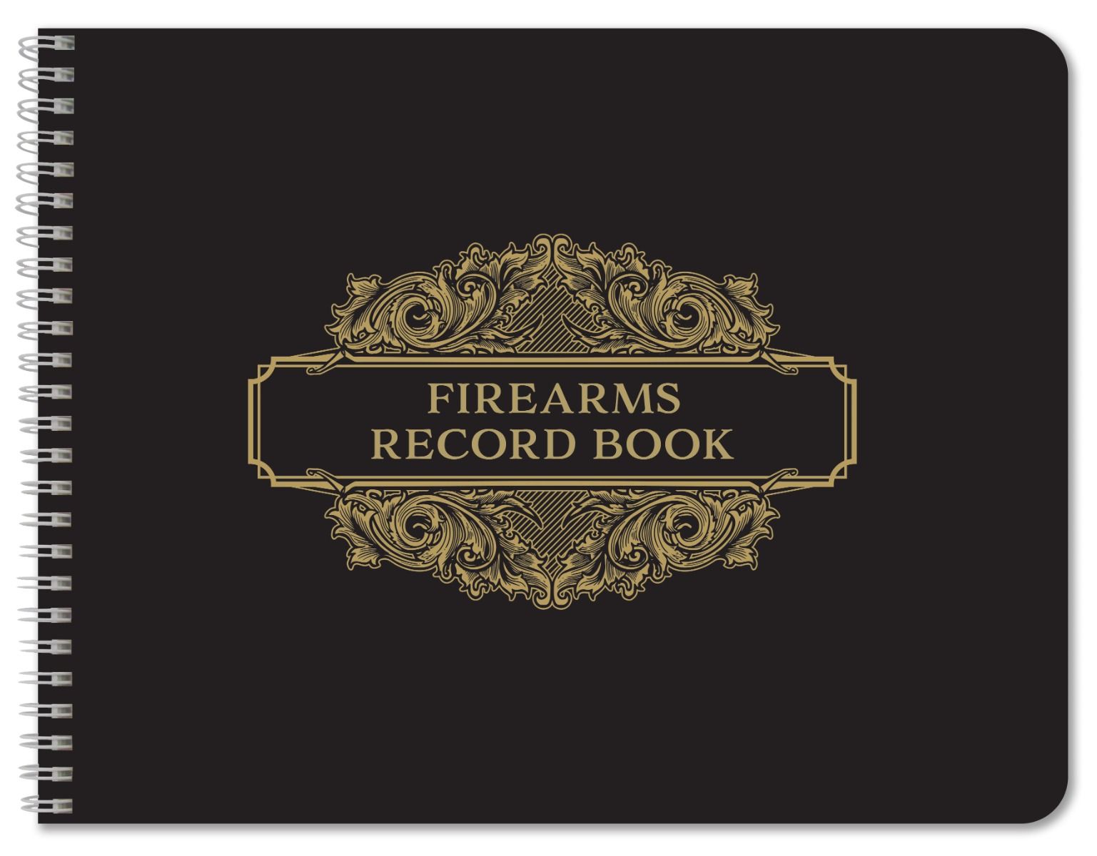 BookFactory 11" x 8.5" Firearms Record Book / Gun Log Book (2 Page ...