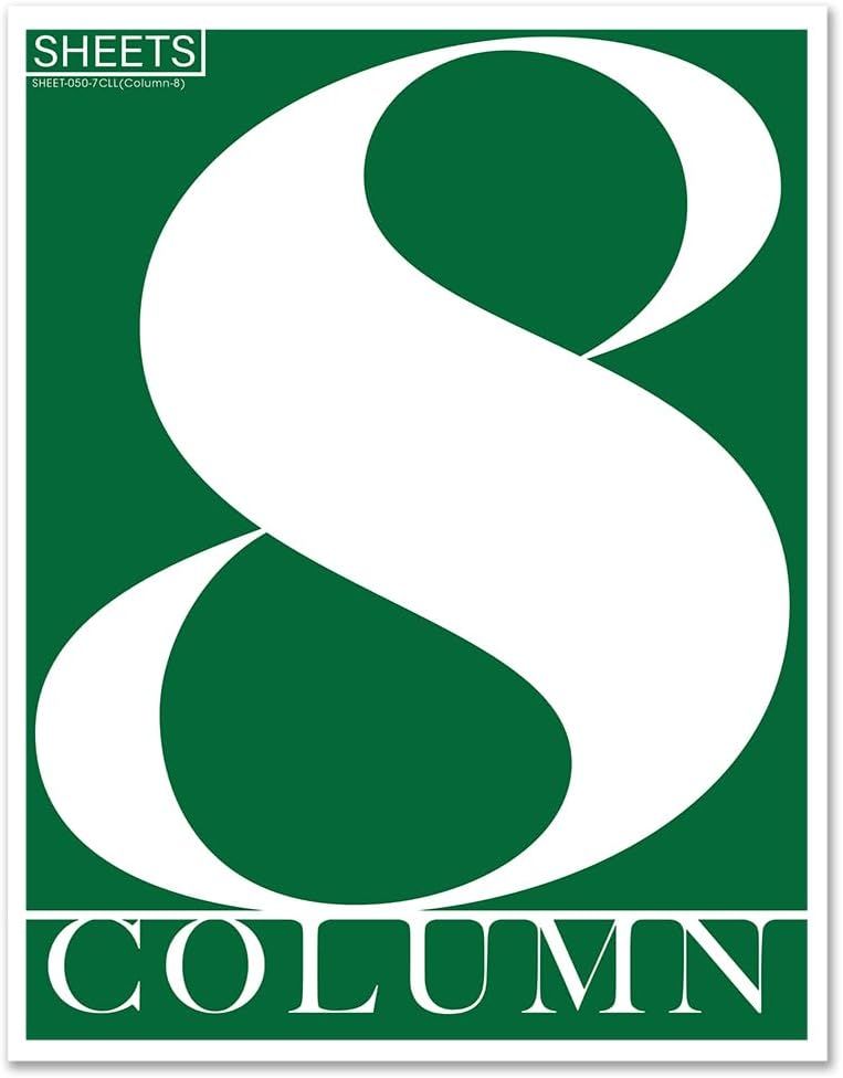 Column Ledger Sheets/Account Loose Paper/Accounting Paper (Eight ...