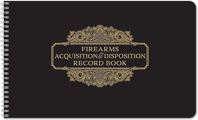 BookFactory Extra Large (14" x 8.5") FFL Firearms Acquisition and ...