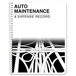BookFactory Auto Maintenance and Expense Log Book - 8.5