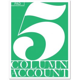 5 Column Ledger Sheets/Account Loose Paper/Accounting Paper (Five ...