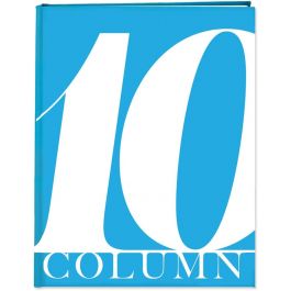 10 Column Book/Hardbound Columnar Notebook (Ten Columns Columnar Book ...