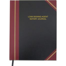 Loan Signing Agent Notary Journal/Official Notarial Acts Logbook - 100 ...