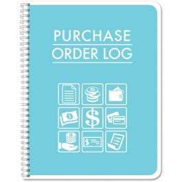 Purchase Order Log Book / PO Record Book / Inventory Purchase Notebook ...