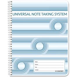 Universal Note Taking System (Cornell Notes) / NoteTaking Notebook ...