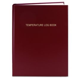 BookFactory Temperature Log Book - 168 Pages - Page Size 8 7/8" x 11 1/ ...