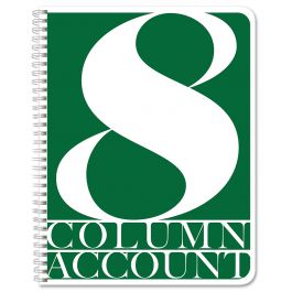 8 Column Account Book / Accounting Ledger