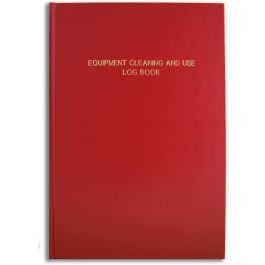 Equipment Cleaning and Use Log Book
