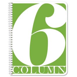 5 Column Book/Hardbound Columnar Notebook (Five Columns Columnar Book ...