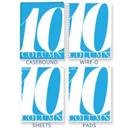 10 Column Columnar Logs - You Choose the Style You Want, Casebound or ...