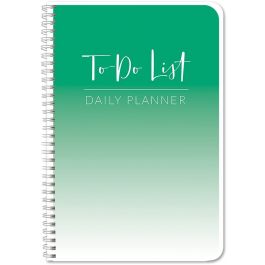 BookFactory Daily to Do List Planner/Day Task Planner Journal - Wire-O ...