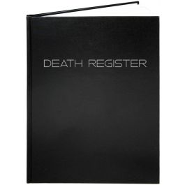 BookFactory Death Register/Death Record Book/Death Registration Logbook ...