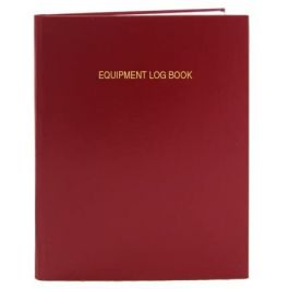 Equipment Log Book - 120 Pages