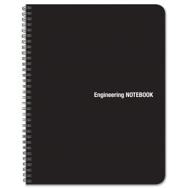 BookFactory Engineering Notebook/ Black Engineering Notebook ...