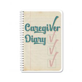 BookFactory Caregiver Daily Log Book - Wire-O, 100 Pages, Page Size 6 ...