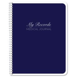 BookFactory Personal Medical Journal - Wire-O, 100 Pages, Page Size 8.5 ...