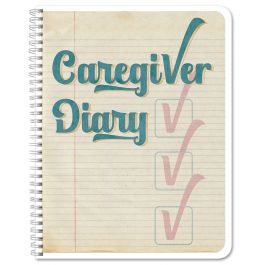BookFactory Caregiver Daily Log Book - Wire-O, 100 Pages, Page Size 8.5 ...