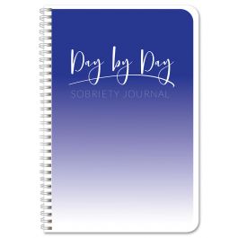 BookFactory Sobriety Journal/Day by Day Sober Tracker - Wire-O, 144 ...