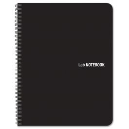 BookFactory Lab Notebook/Black Laboratory Notebook - Professional Grade ...