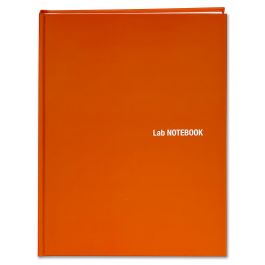 BookFactory Lab Notebook/100 Page Sewn Laboratory Notebook ...