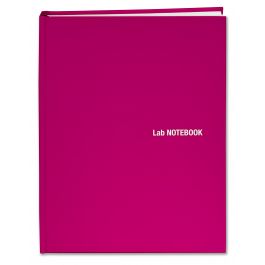 BookFactory Lab Notebook/100 Page Sewn Laboratory Notebook ...