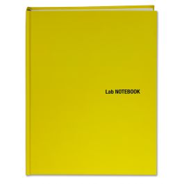BookFactory Lab Notebook/100 Page Sewn Laboratory Notebook ...