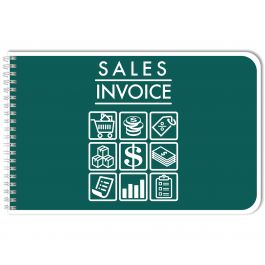 Sales Invoice Book/Carbonless Sale Tracking Journal - Landscape