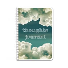 BookFactory Thoughts Journal/Thought Diary/Log Book, 100 Pages - 6" x 9 ...