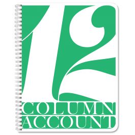 12 Column Account Book / Accounting Ledger