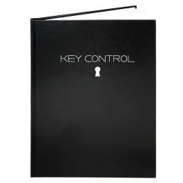 BookFactory Key Control Logbook / Journal / Keys Log Book - Black, 120 ...