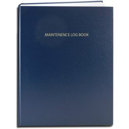 BookFactory Maintenance Log Books - 120 Pages - Your Choice of Cover ...