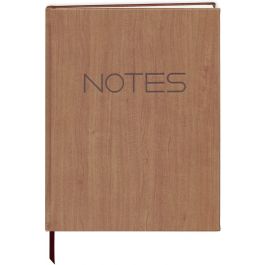 Universal Note Taking System (Cornell Notes) - Soft Touch Wood Finish Cover