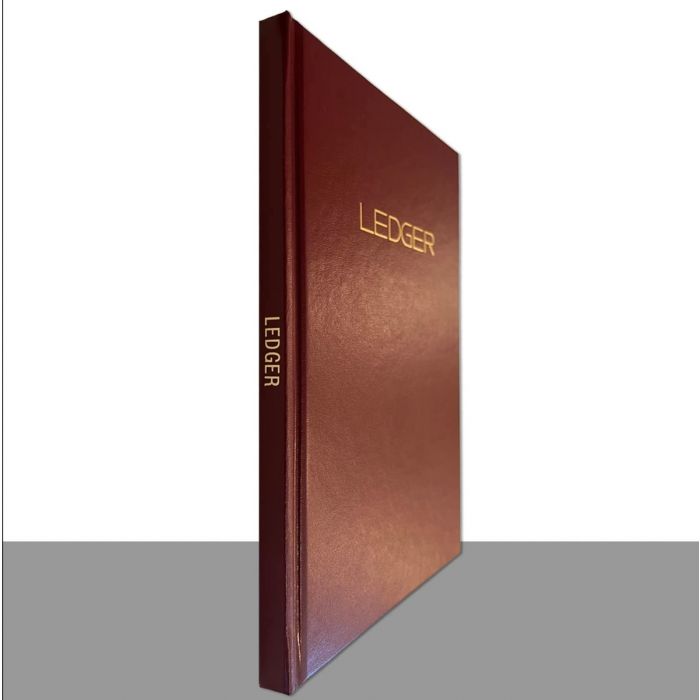 Accounting Ledger - 4 Column Book, 100 Pages