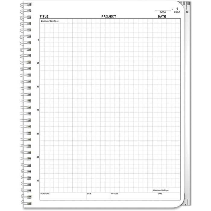 BookFactory Carbonless Lab Notebook Wire O Duplicator Carbonless