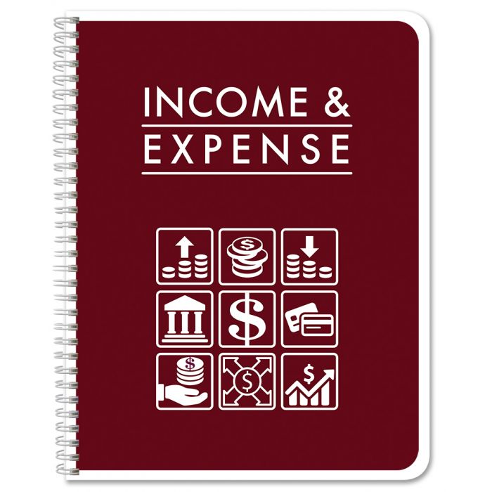 Income & Expense Journal / Income and Expense Ledger Book / Accounting ...
