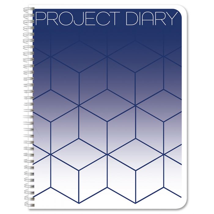 BookFactory Project Diary/Project Management Logbook - Wire-O, 100 ...