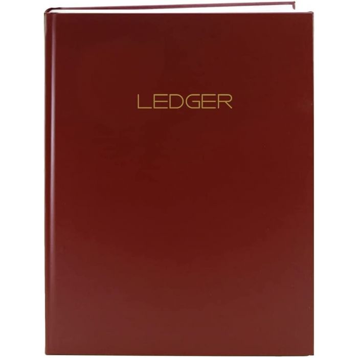 BookFactory Ledger Book/Accounting Ledger/ 4 Column Ledger Notebook ...