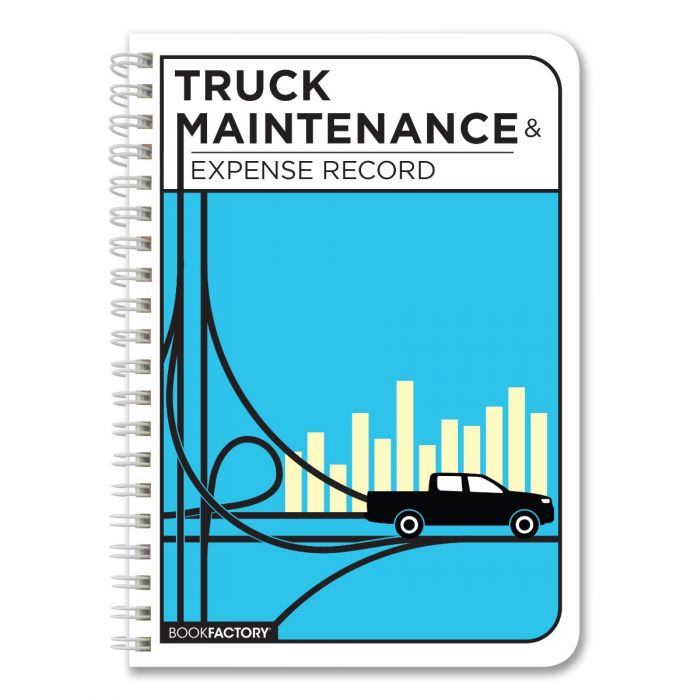 BookFactory Truck Maintenance and Expense Record Book/Truck Maintenance ...
